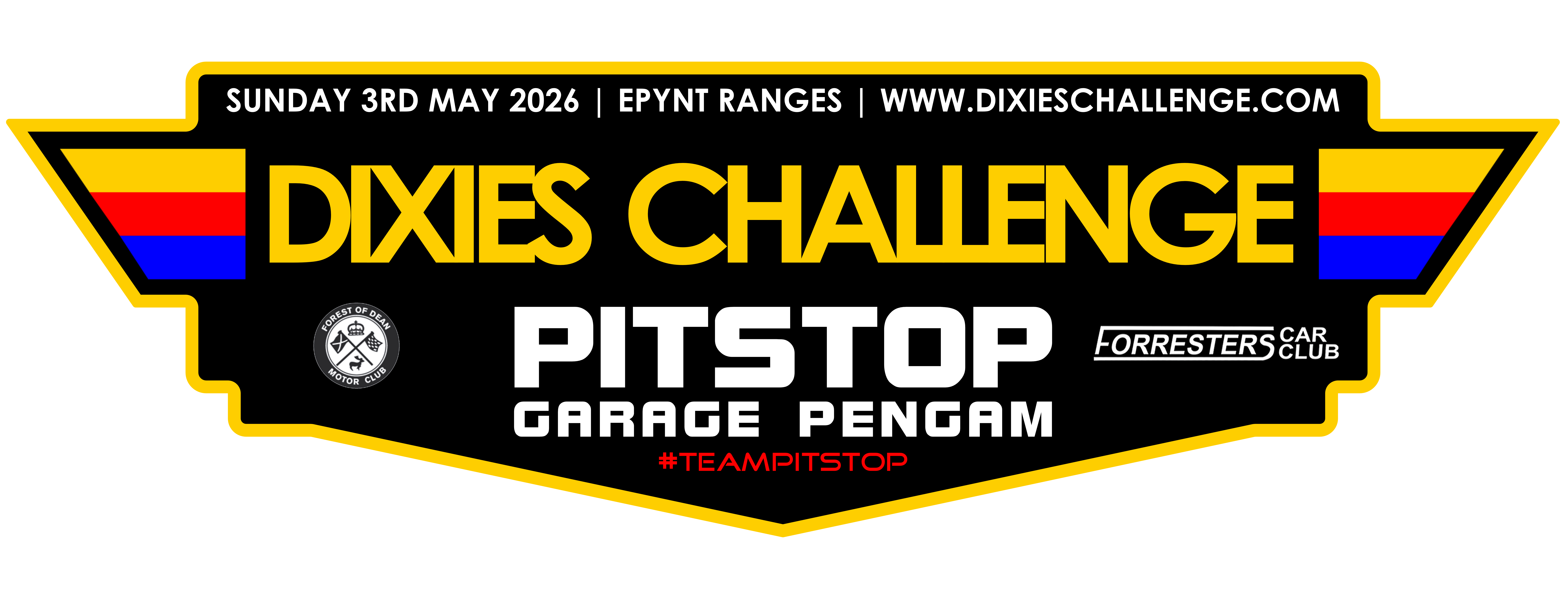 Pitstop Garage Dixies Challenge Rally 2026 - Internet Entry Form